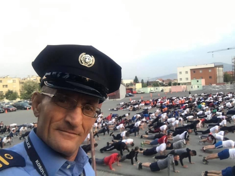 Anton Cena - policjant i judoka z Akademii Policyjnej w Prisztinie ...